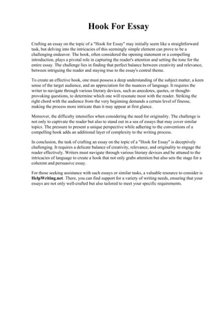 Hook For Essay.pdf