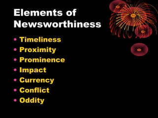 Hooking and keeping the readers | PPT