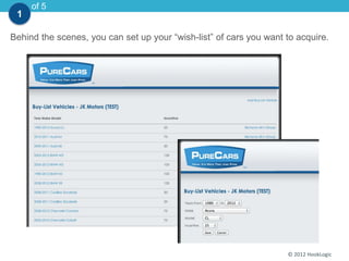 HookLogic presents PureCars TradeHook | PPTX