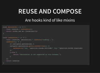 Deep Dive into React Hooks | PDF