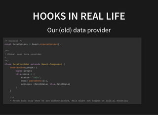 Deep Dive into React Hooks | PDF