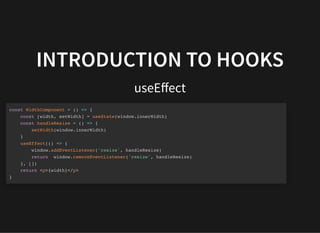 Deep Dive into React Hooks | PDF