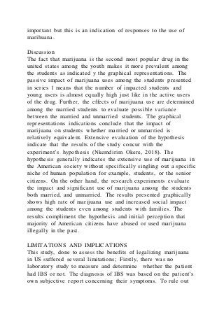 Hook What are the benefits of legalizing marijuana in the U.S. | PDF