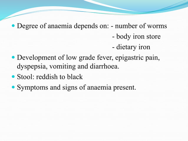 Hookworm | PPTX | Infectious Diseases | Diseases and Conditions