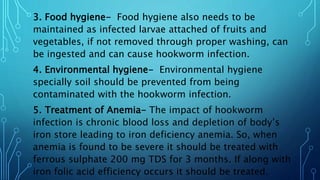 Hookworm introduction defination cause effect cure | PPTX