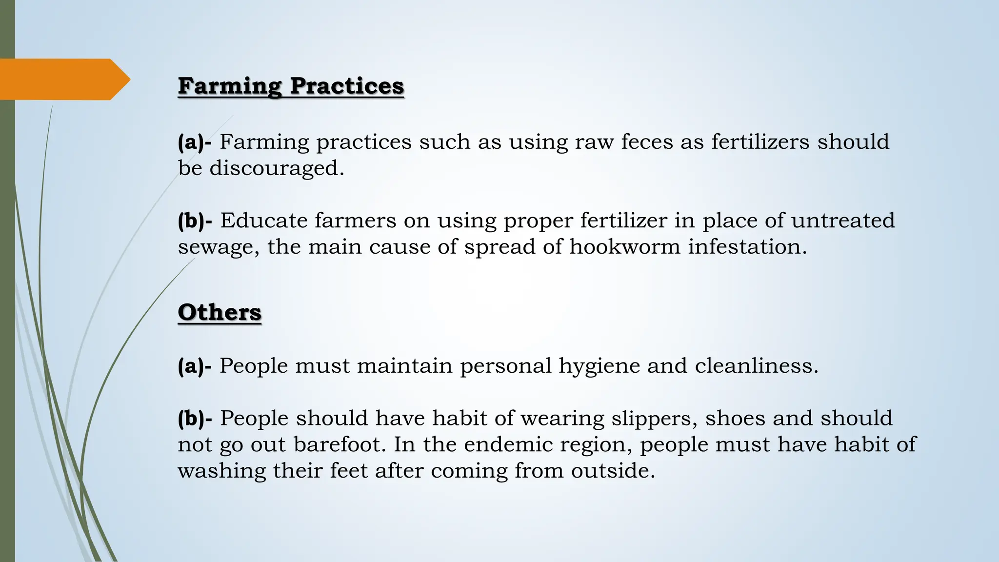 Slide to define about Hookworm infestation | PDF