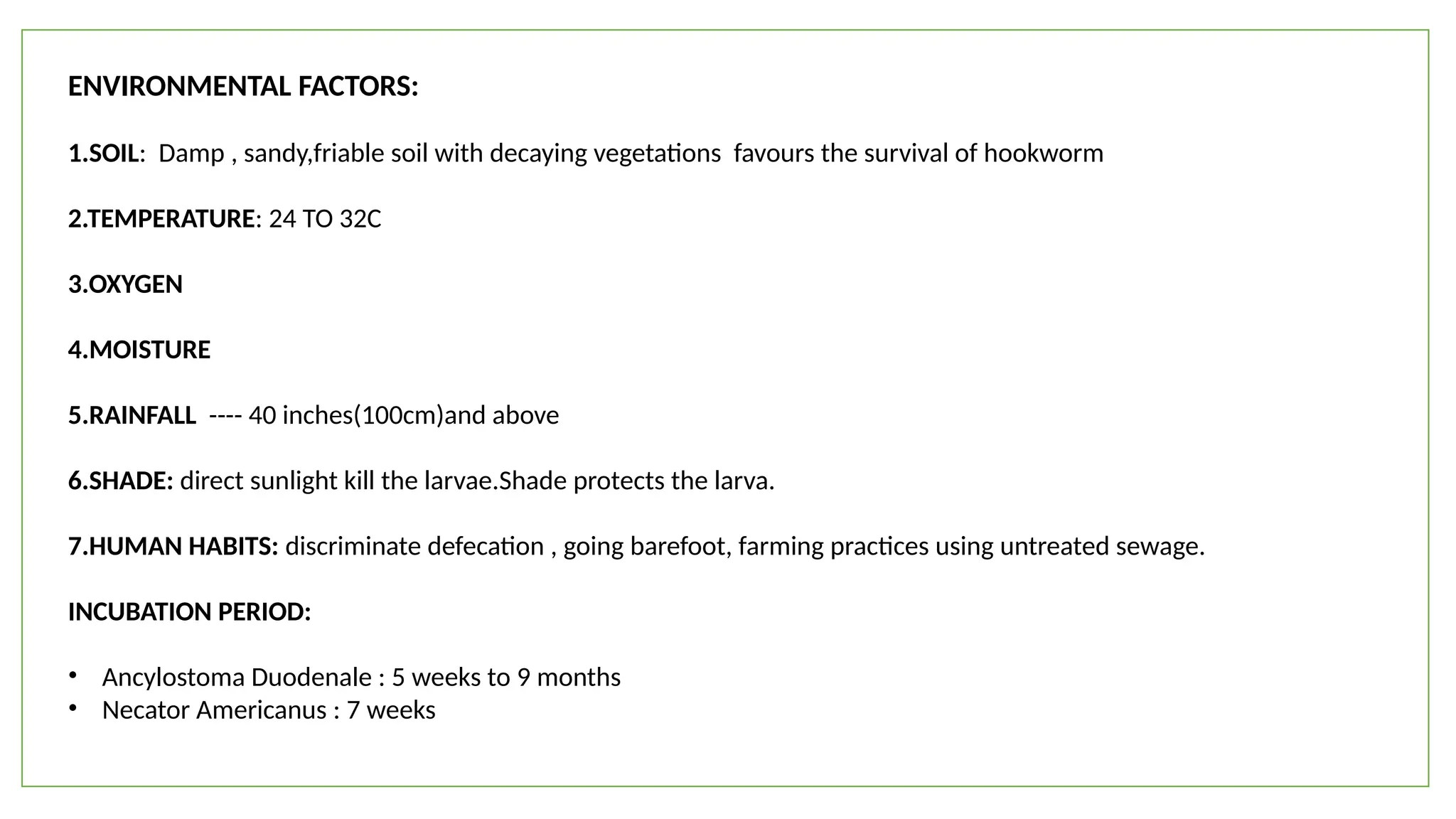 hookworm epidemiology and levels of prevention | PPTX