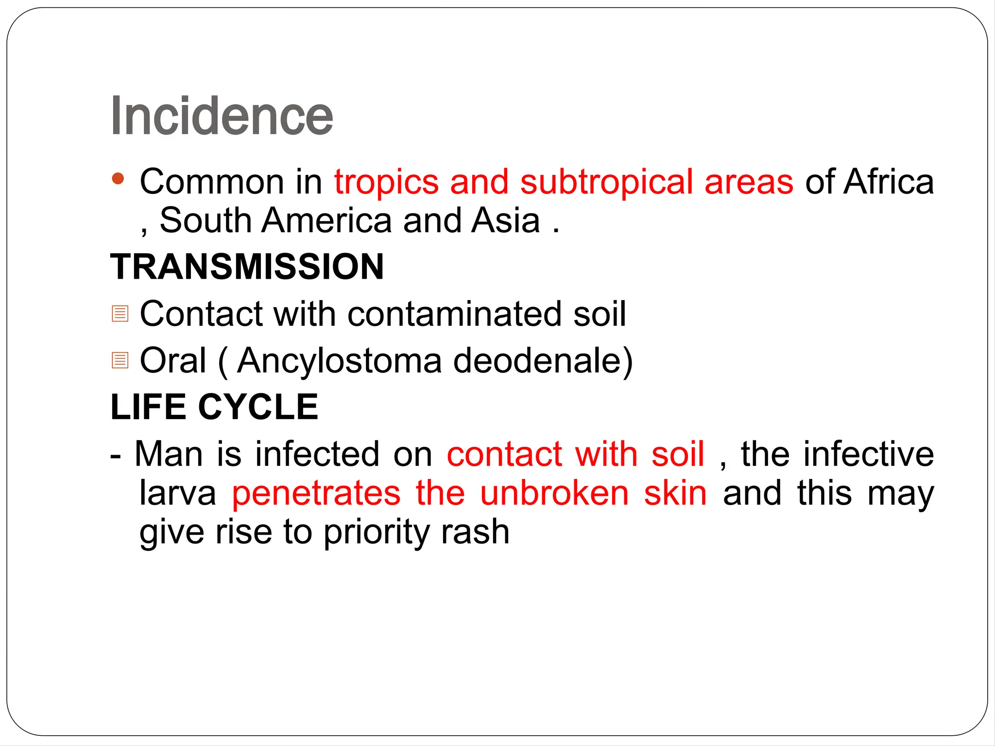 HOOK WORMS AND ASCARIASIS, medical Surgical Nursing course | PPTX