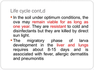 HOOK WORMS AND ASCARIASIS, medical Surgical Nursing course | PPT