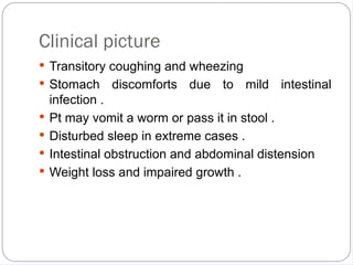 HOOK WORMS AND ASCARIASIS, medical Surgical Nursing course | PPTX