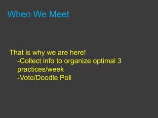 HOOLIGANS Interest Meeting Powerpoint | PPT