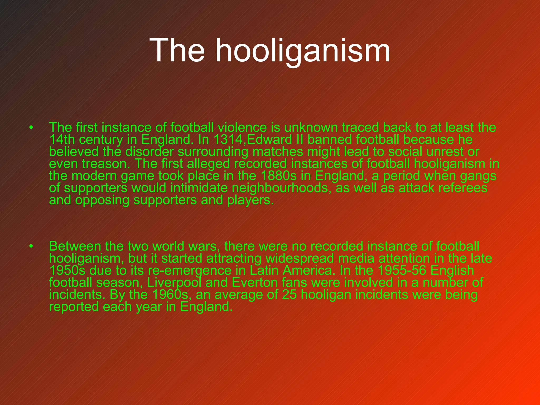 Hooliganss | PPT