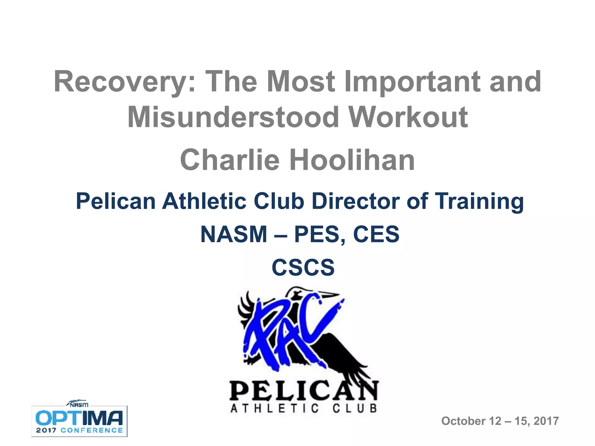 Hoolihan recovery ppt speakertemplate_optima_2017 | PPTX