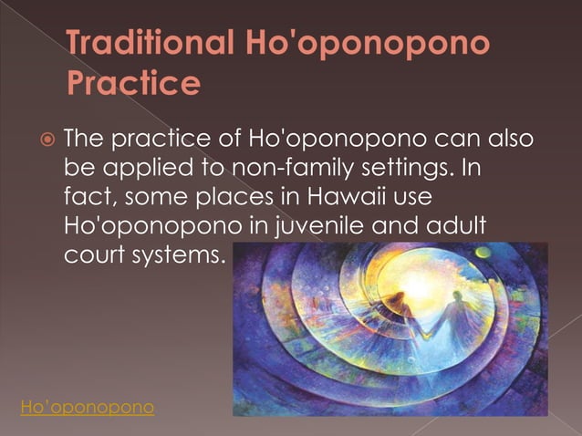 Ho’oponopono | PPTX