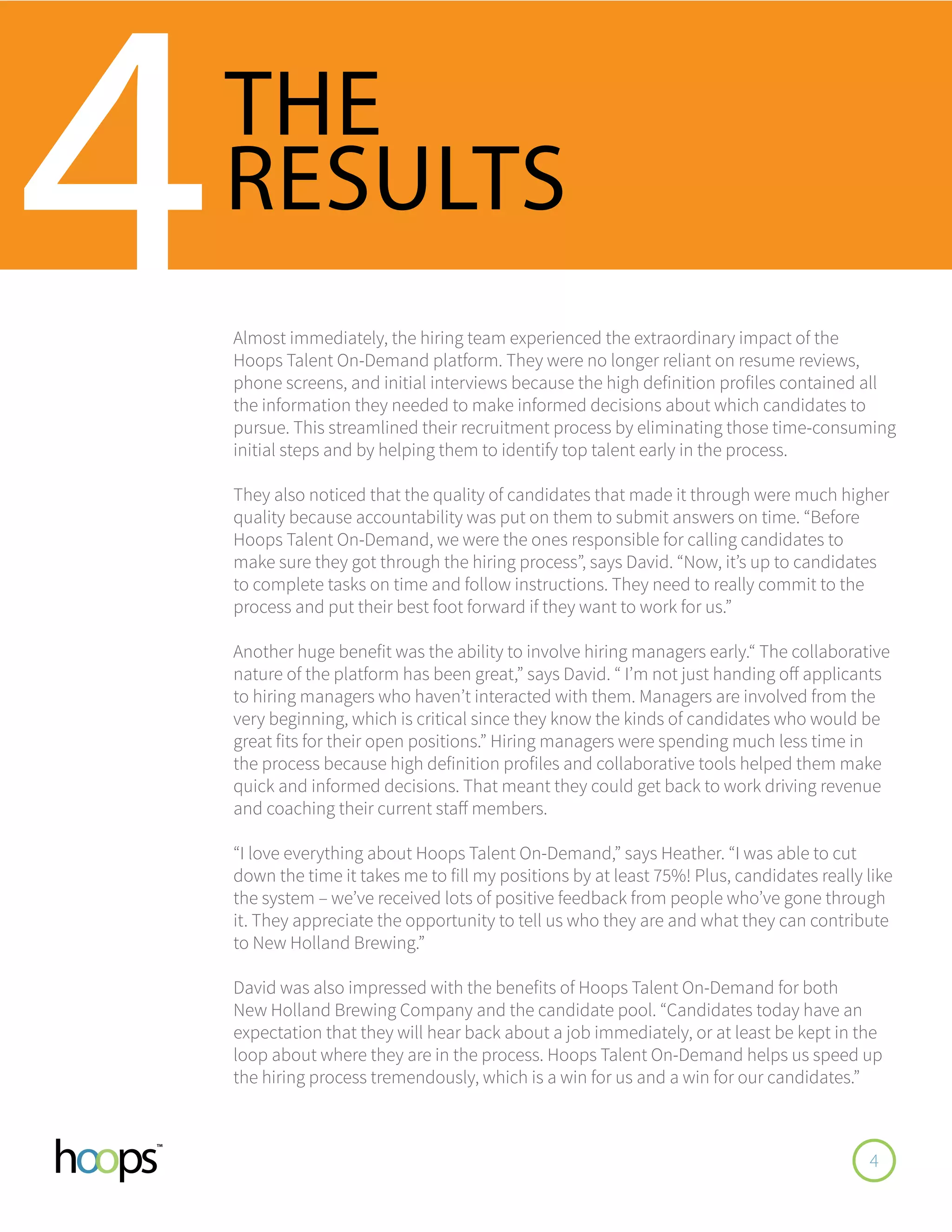 Hoops case study new holland brewing | PDF