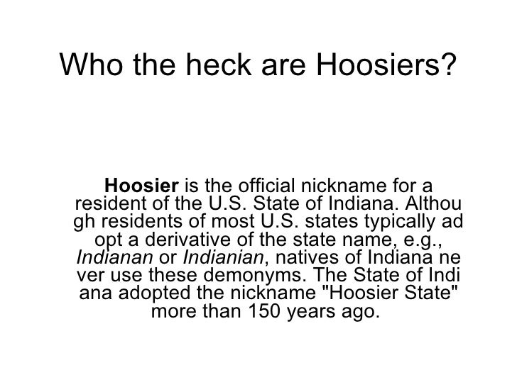 Hoosier