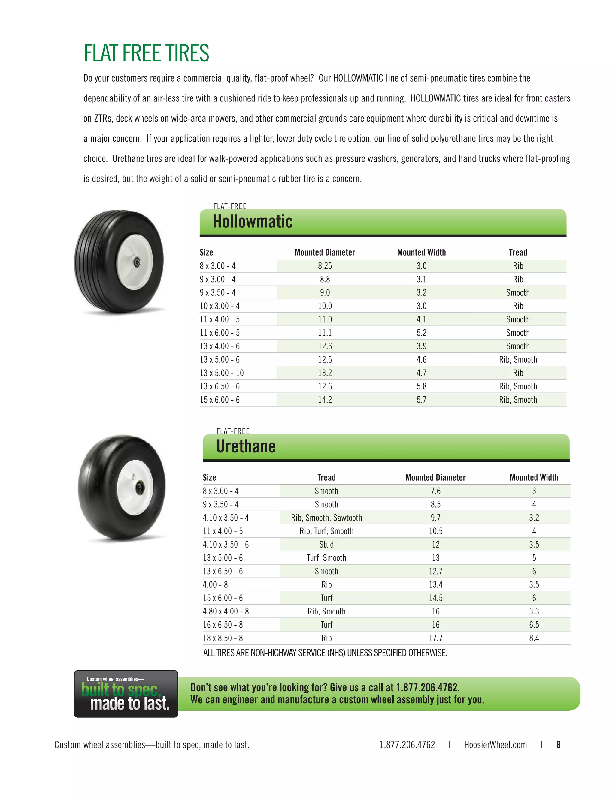 Hoosier Wheel Product Catalog | PDF