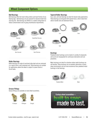 Hoosier Wheel Product Catalog | PDF