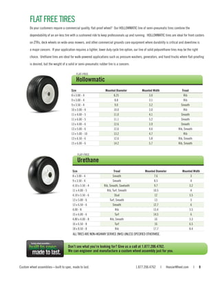 Hoosier Wheel Catalog | PDF
