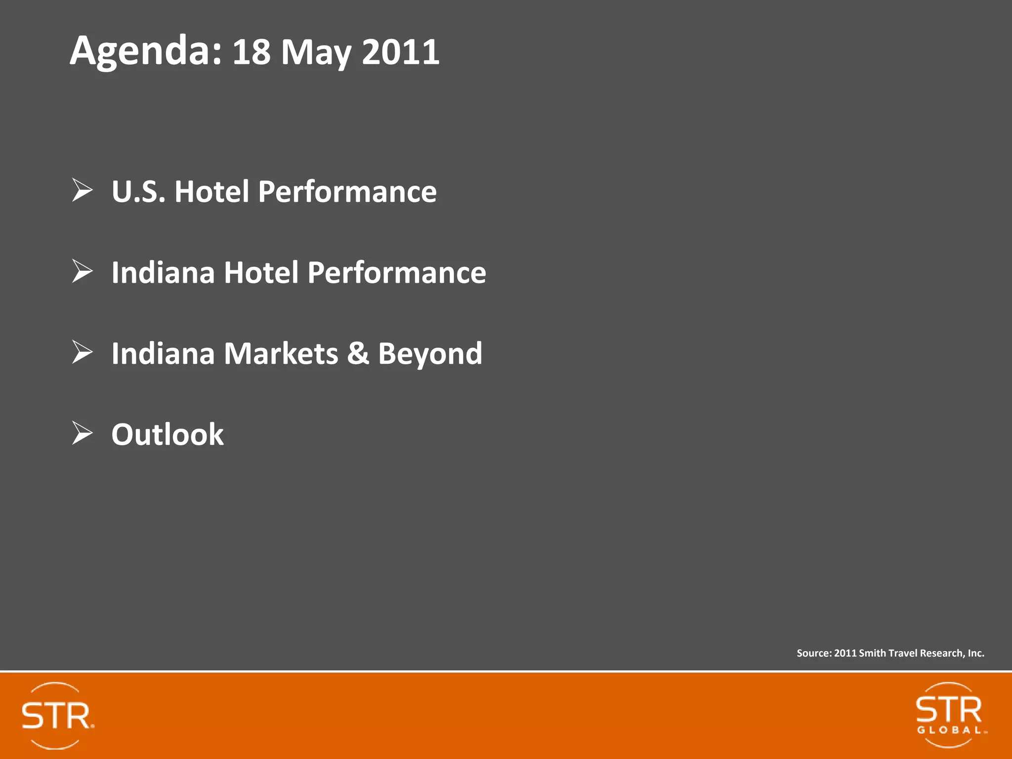 STR: Hotel Industry Overview | PPTX | Hotels and Motels | Travel Type