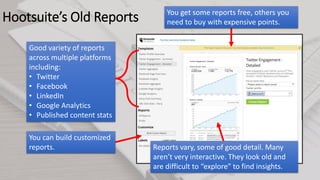 A Visual Tour of Hootsuite's New Analytics | PPT