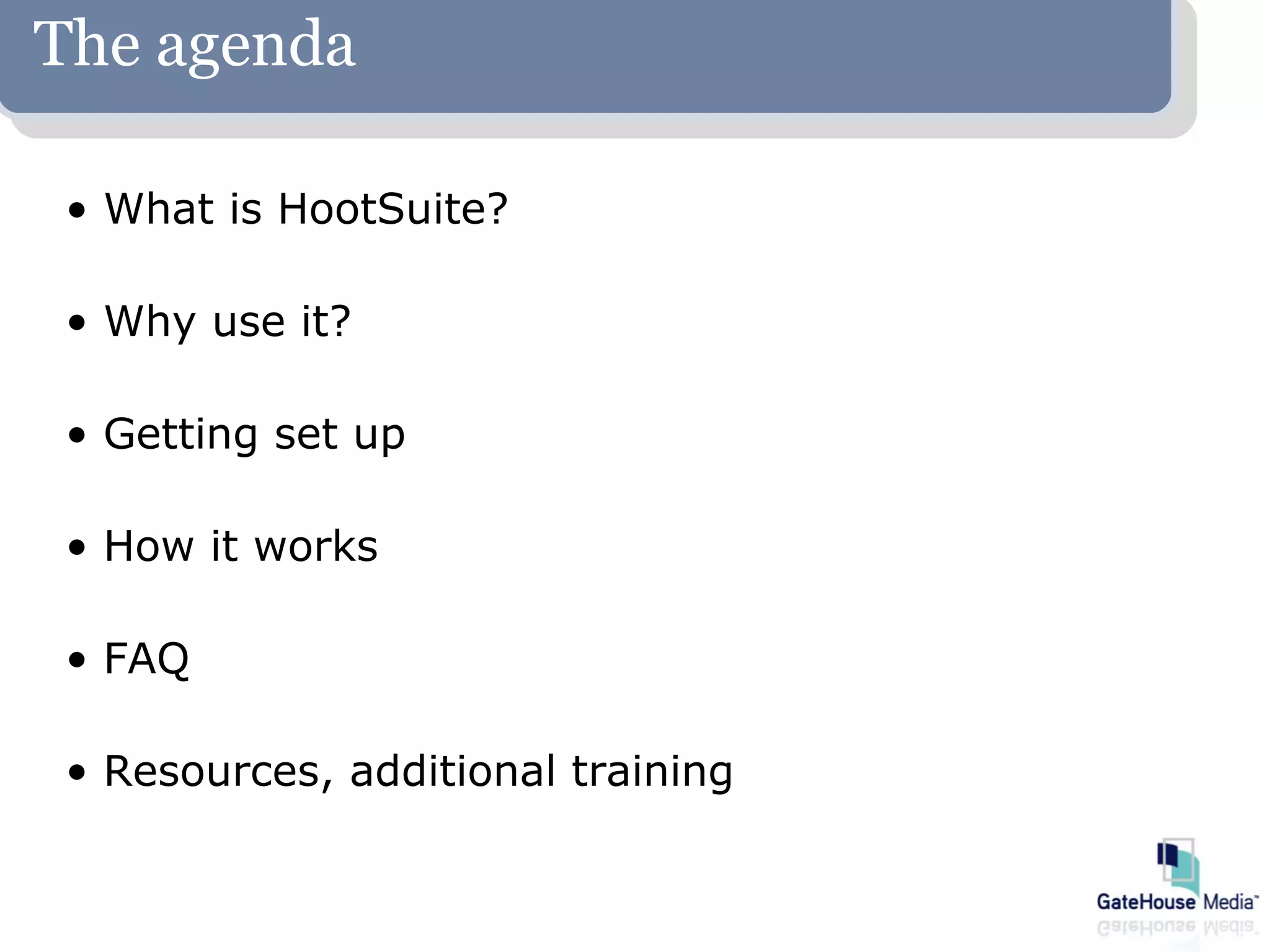 HootSuite Basics | PPT