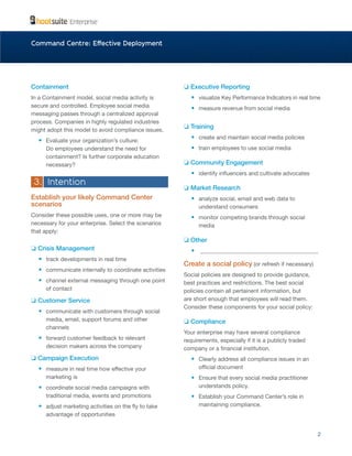 HootSuite Command Center HootGuide | PDF