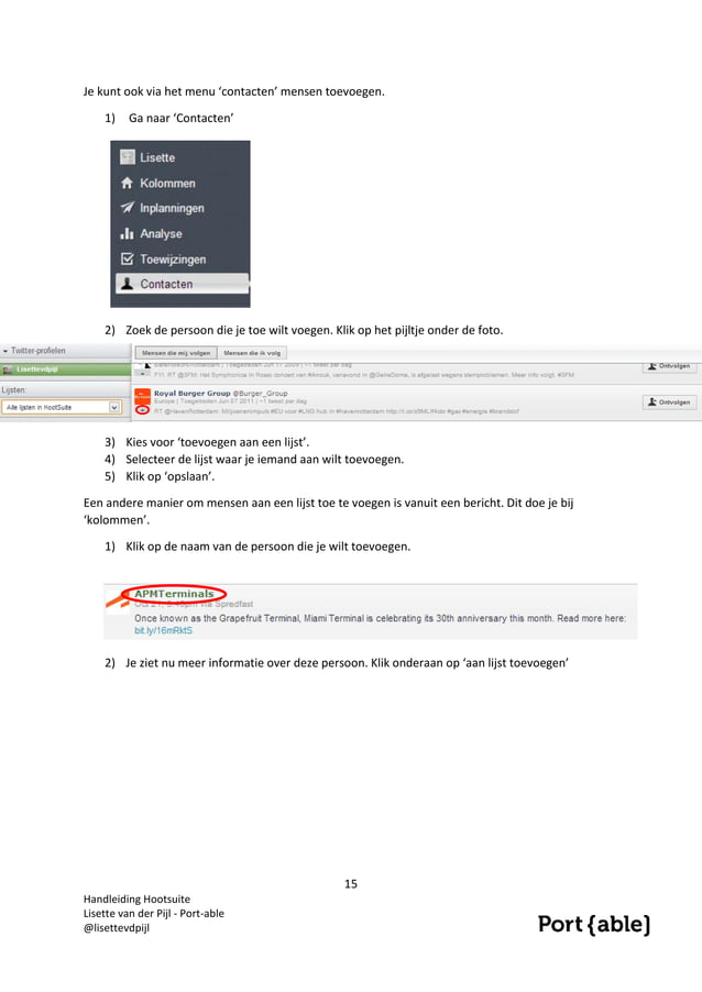 Hootsuite handleiding | PDF