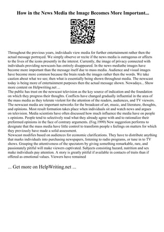 Hoover And Fdr Essay | PDF