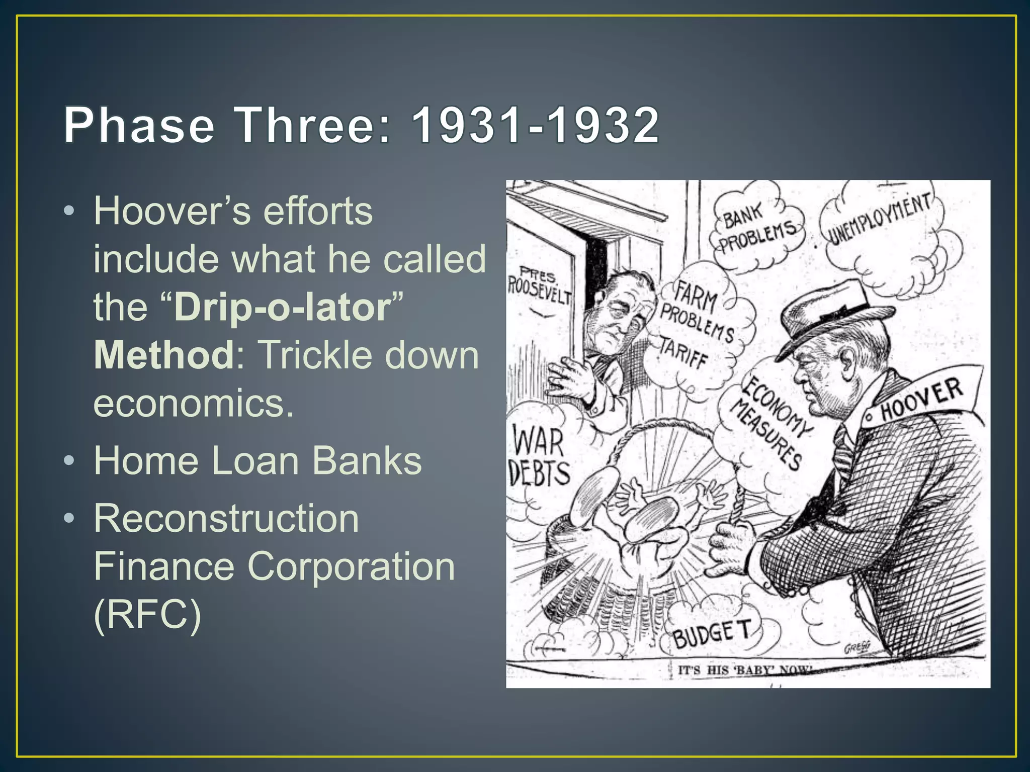 Hoover and the depression | PPT