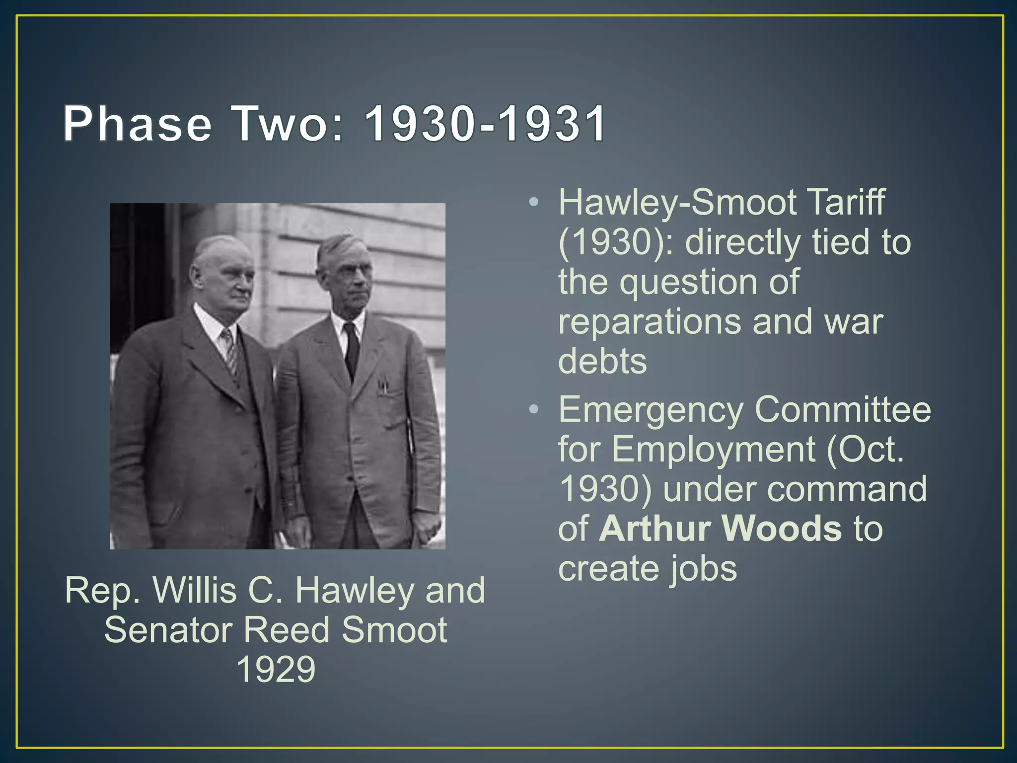 Hoover and the depression | PPT