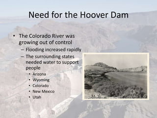 Student Presentation: The Hoover Dam by Sid and Vic | PPTX