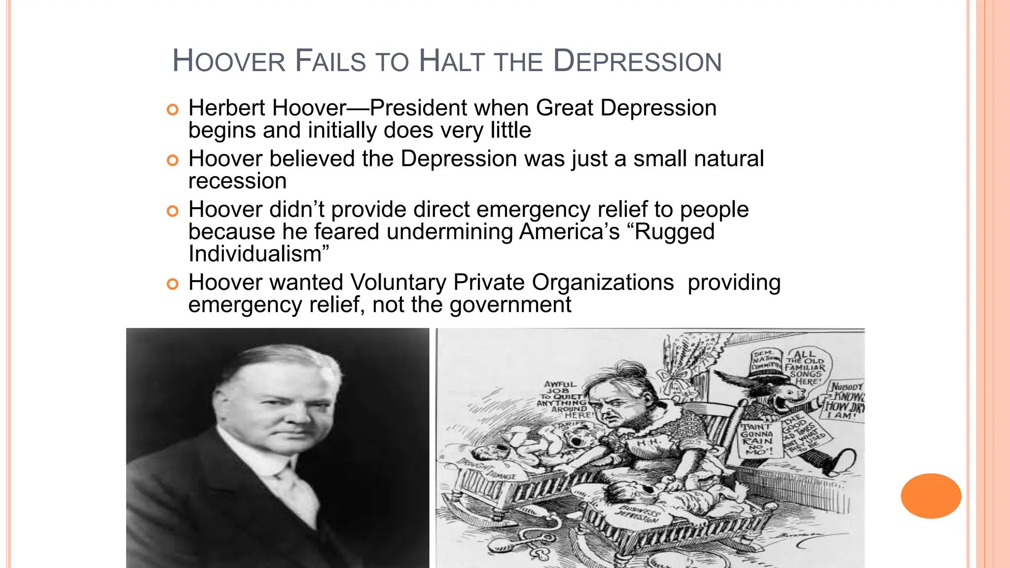Hoover Policies throughout the Great Depression | PPTX