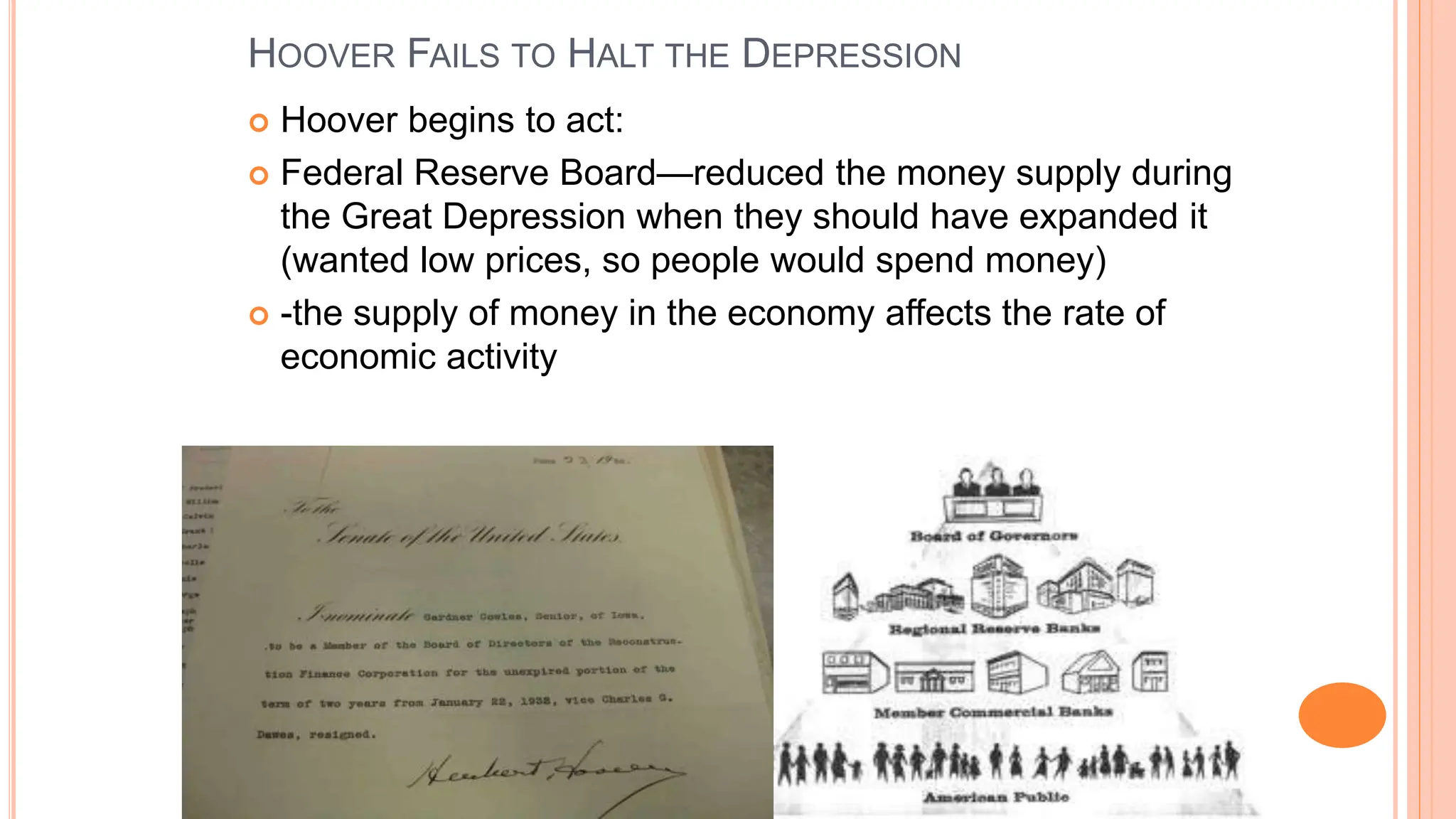 Hoover Policies throughout the Great Depression | PPTX