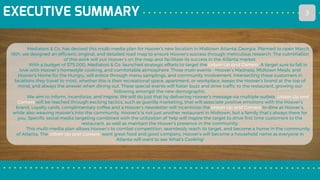 Media Planning Project Part II | PDF | Bars & Restaurants | Attractions