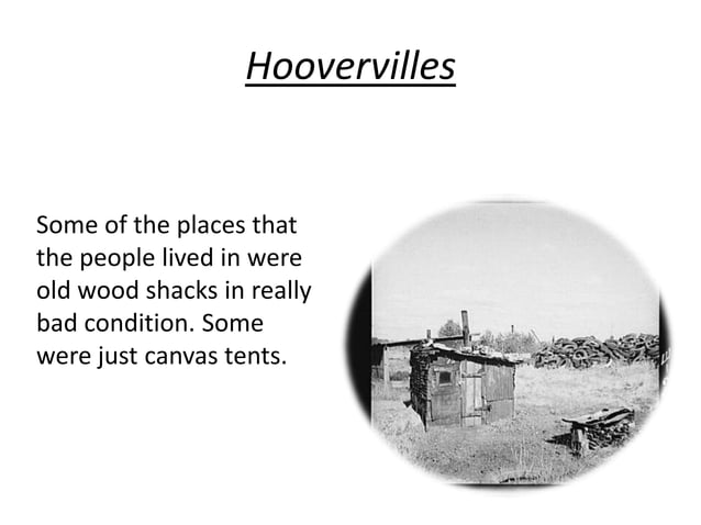 Hoovervilles | PPTX