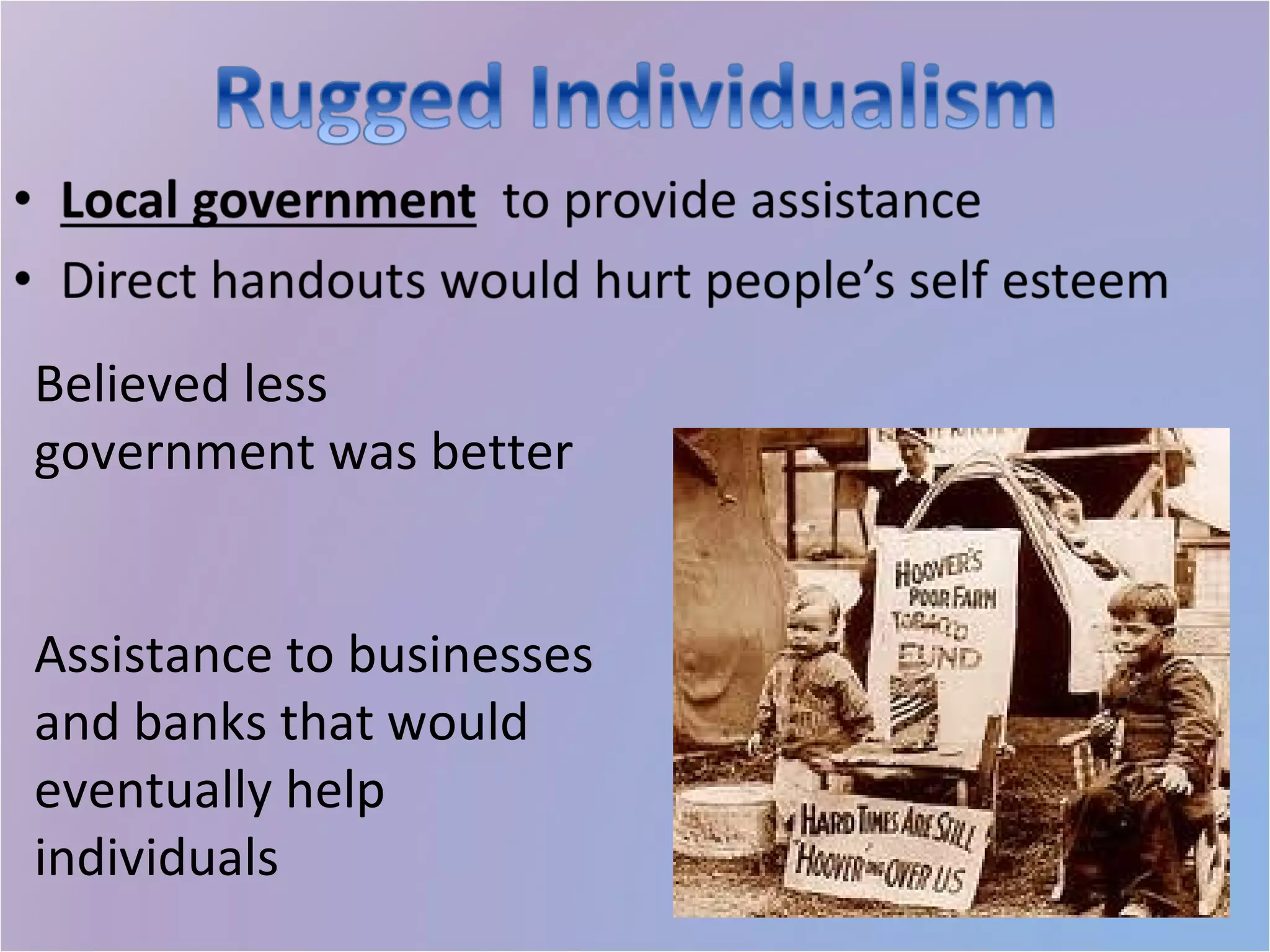 Hoover vs. fdr | PPT
