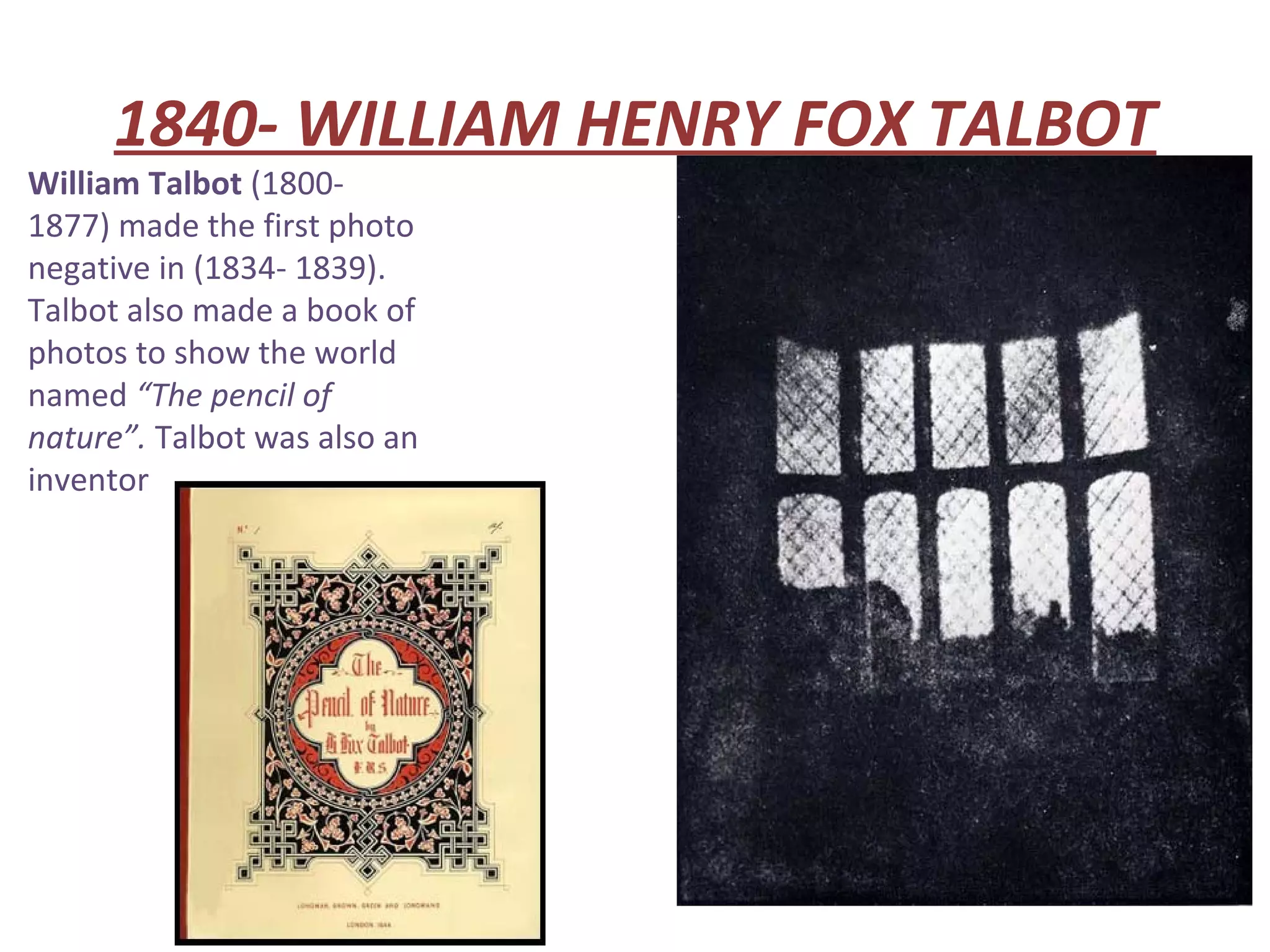 History of Photography | PPT