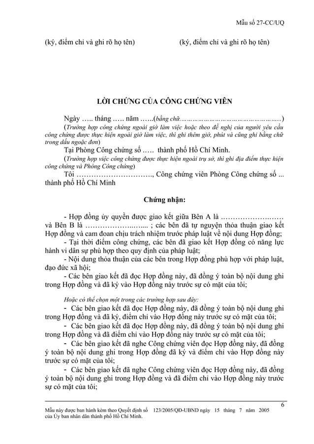 Hop dong-uy-quyen | PDF