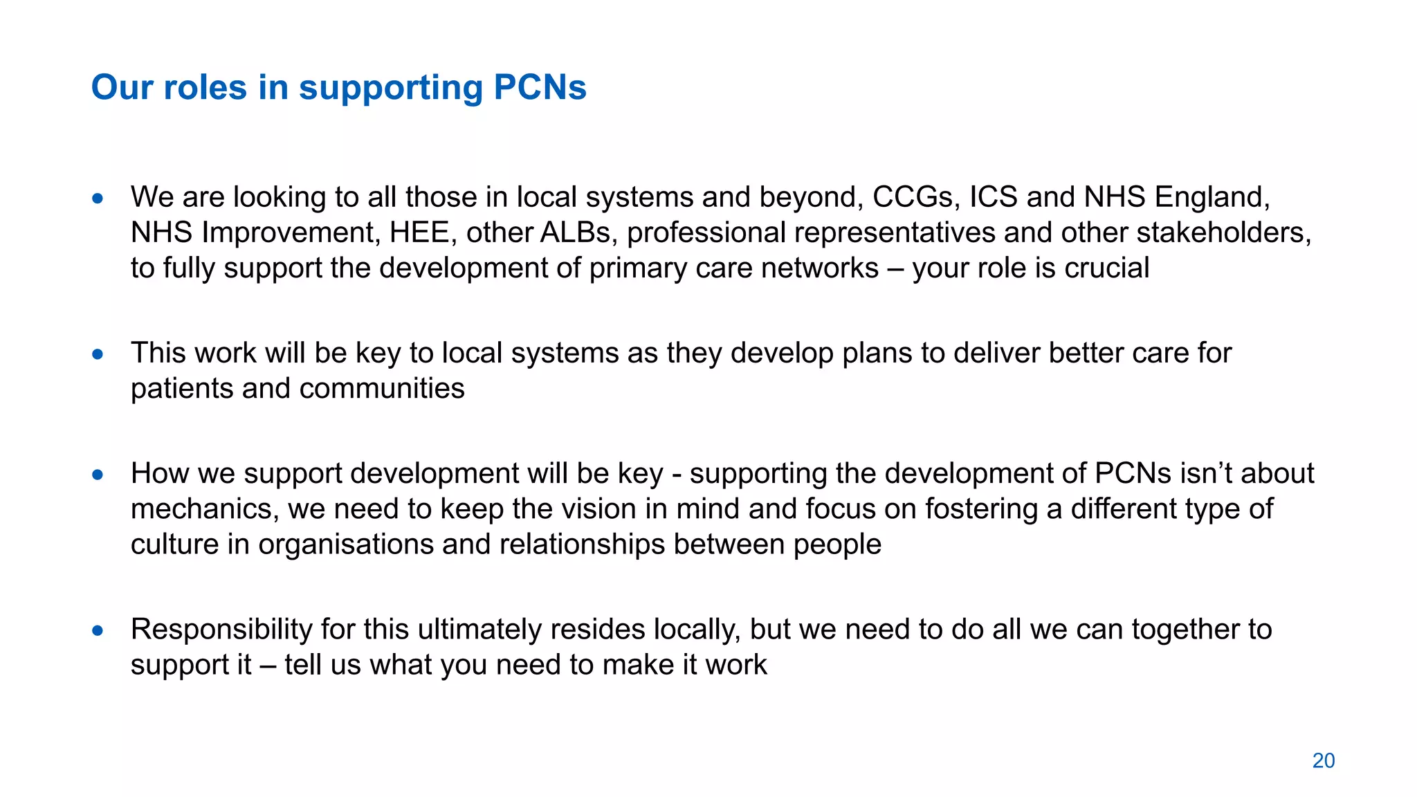 PCN development event | PPTX