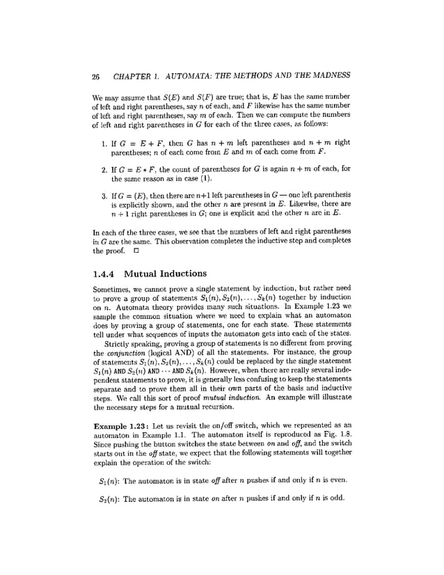 Introduction to Automata Theory, Languages and Computation | PDF