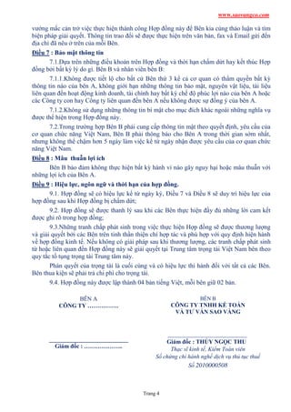 Hop dong dai ly thue | PDF