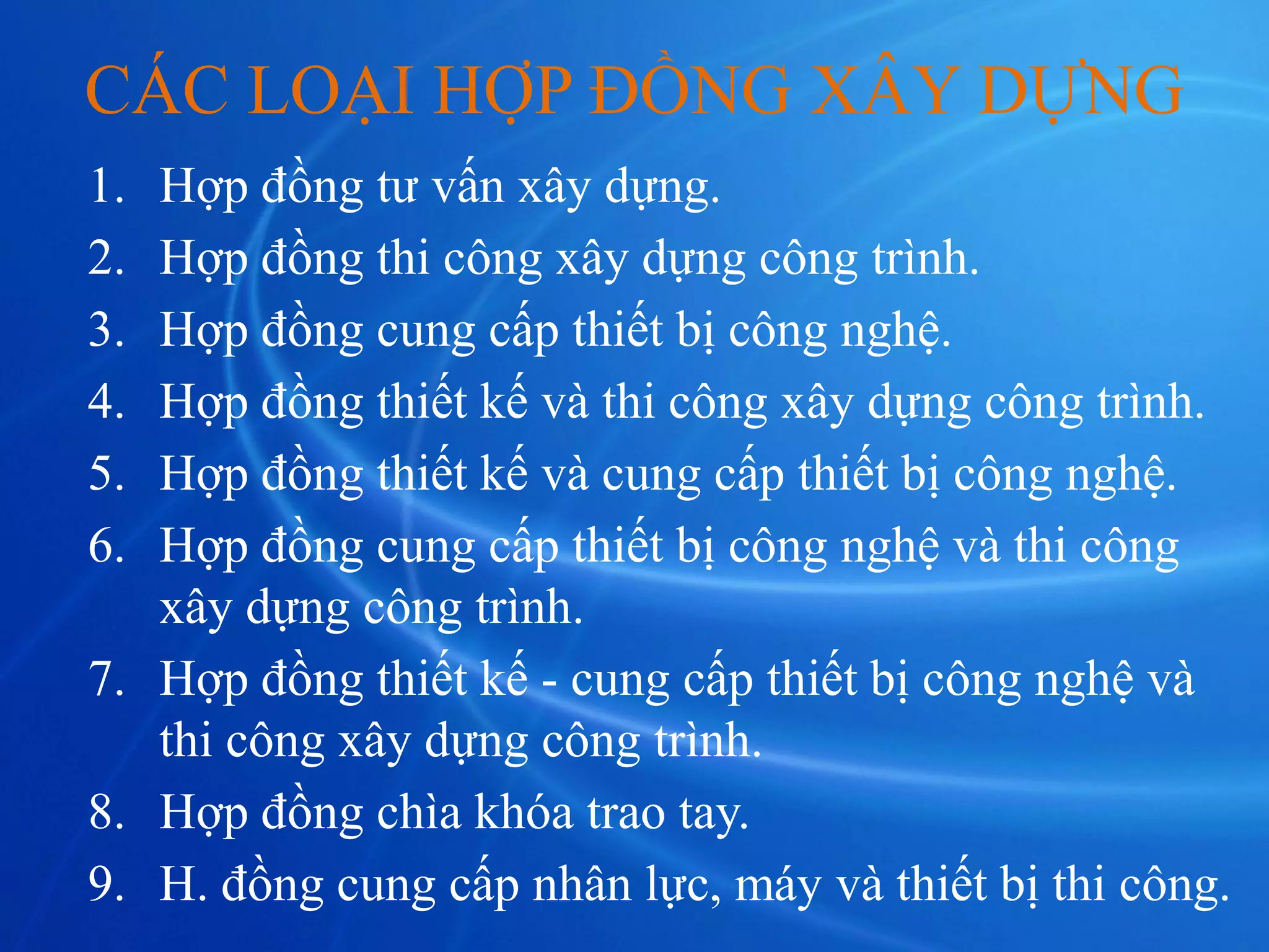 Hop dong trong hoat dong xay dung | PDF
