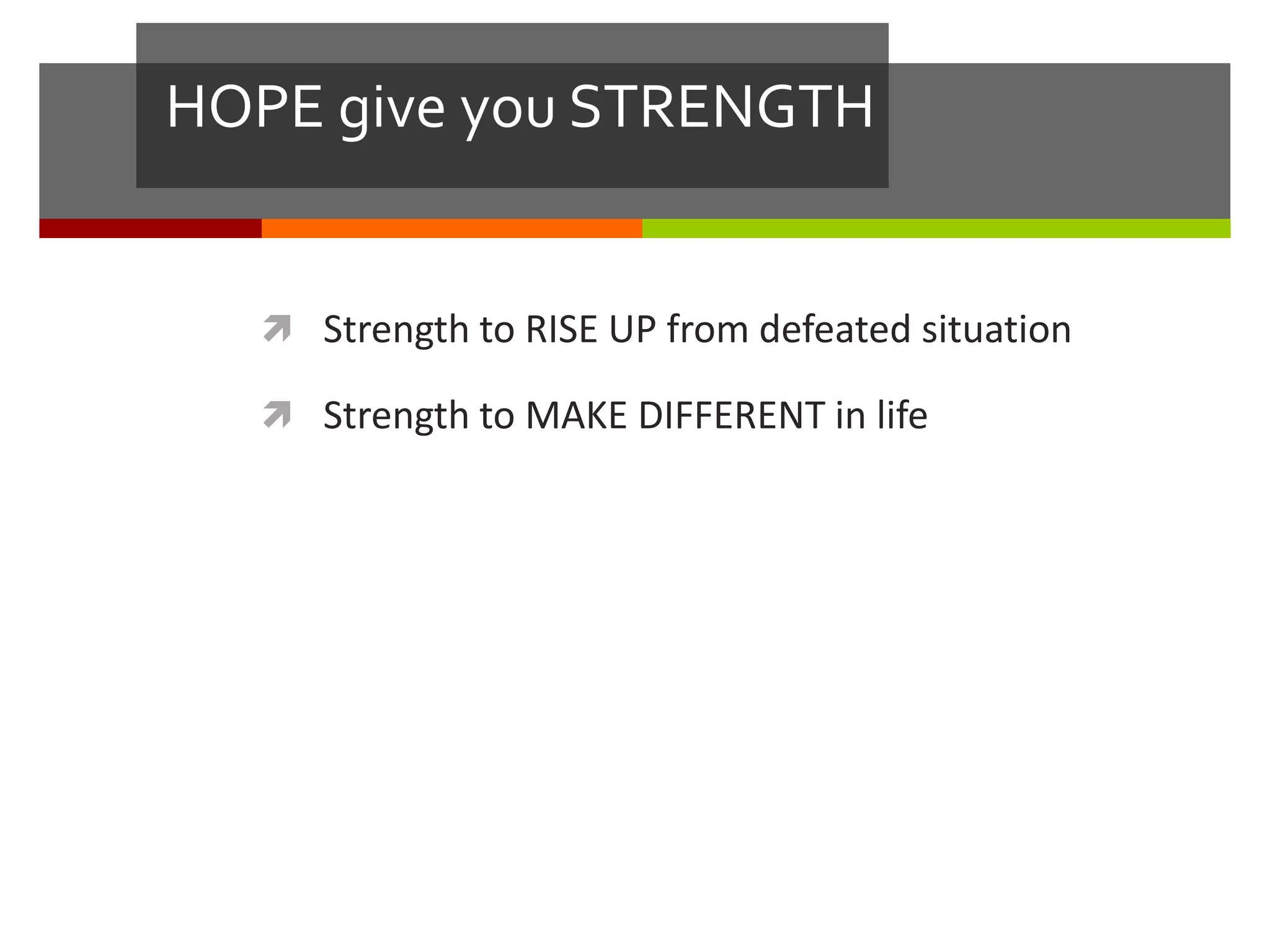 Hope | PPT