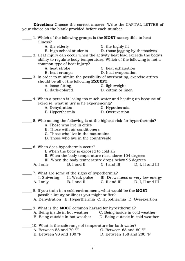 HOPE-4-Module-5.pdf | Endocrine and Metabolic Diseases | Diseases and ...