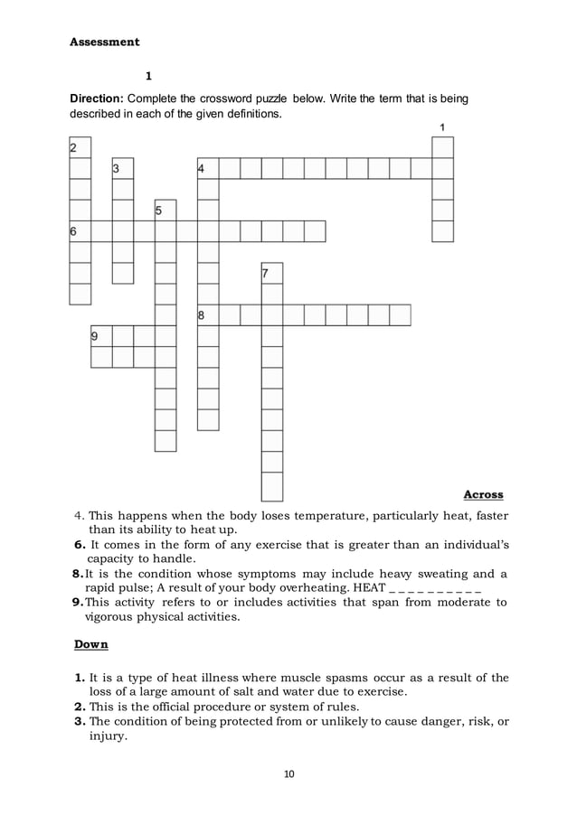 HOPE-4-Module-5.docx | Participant Sports | Fitness and Exercise