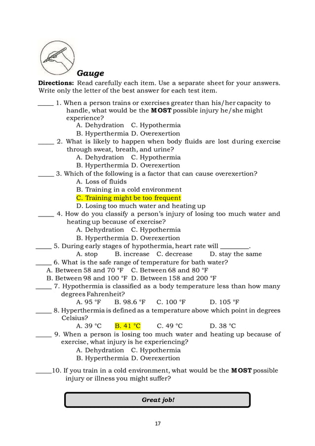 HOPE-4-Module-5.docx | Participant Sports | Fitness and Exercise