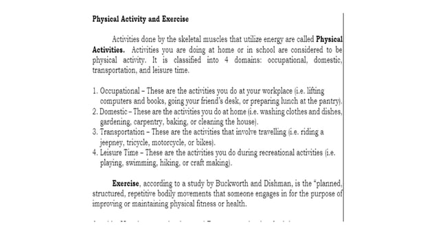 HOPE1-MODULE1 GRADE 12 MODULE 1 QUARTER 1 | PPTX | Physical Therapy ...