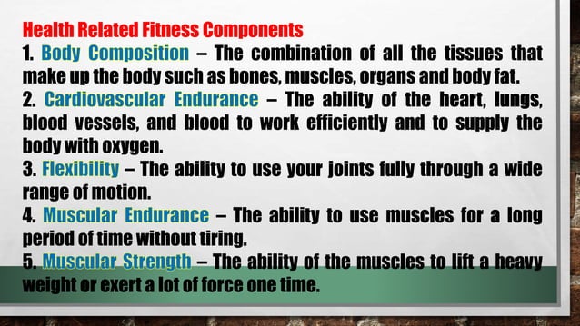 HOPE 11 Q1 MODULE 11.................... | PPTX | Physical Therapy ...