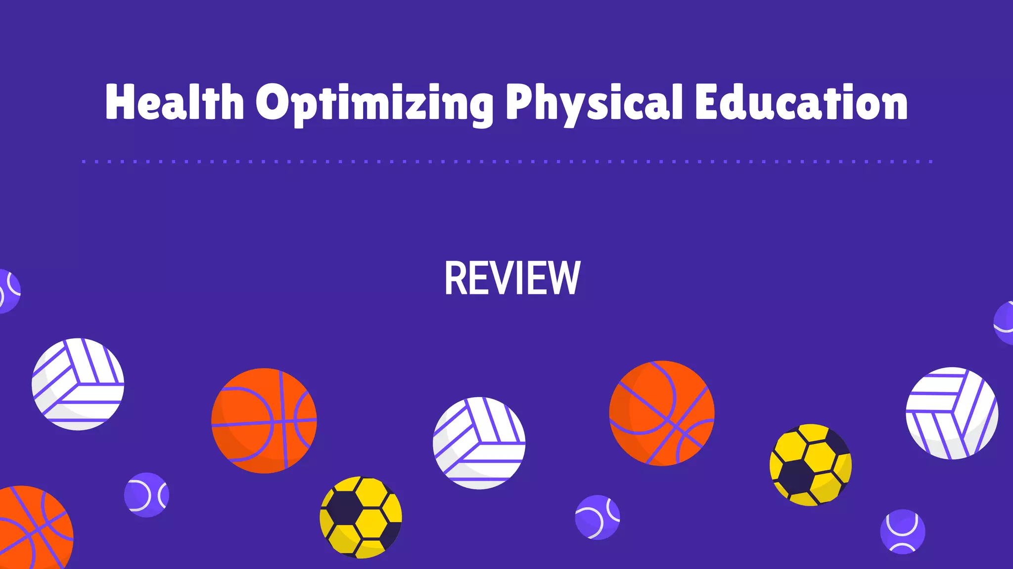 The Continuum of Physical Activity and Sport | PPTX